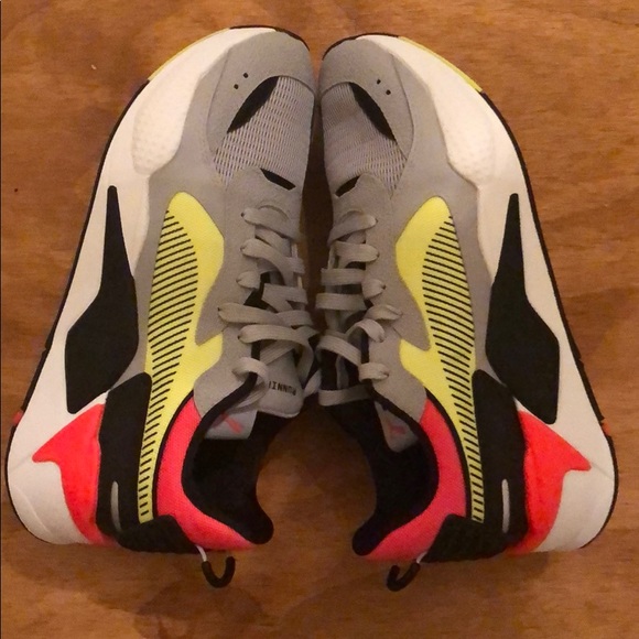 Puma | Shoes | New Puma Rsx Hard Drive Grey Yellow Men Limited | Poshmark